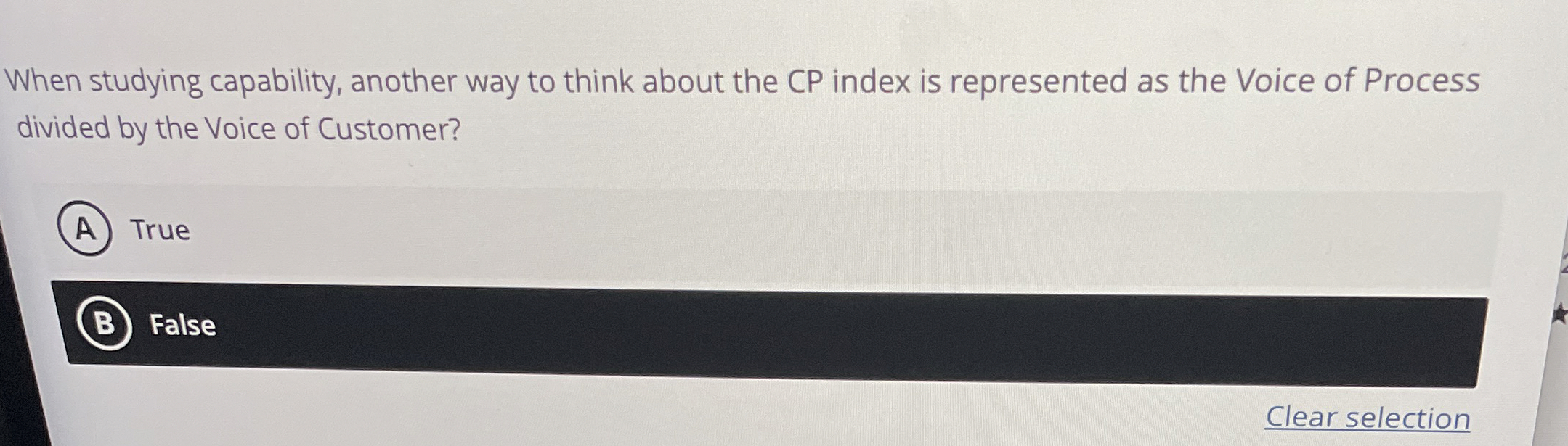 Solved When studying capability, another way to think about | Chegg.com