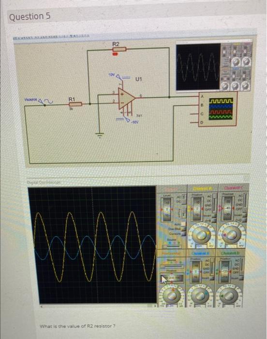 Solved What is the value of R2 resistor? | Chegg.com