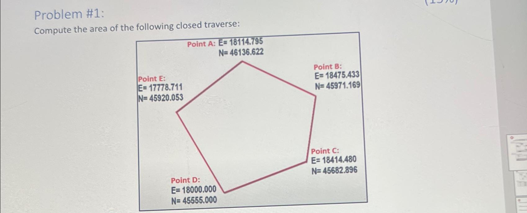 Solved Problem #1:Compute the area of the following closed | Chegg.com Solved Problem #1:Compute the area of the following closed | Chegg.com