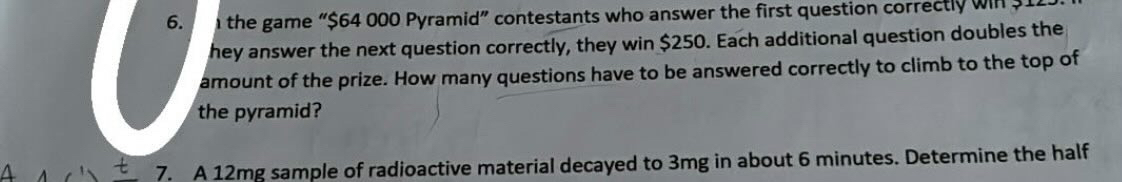 Solved the game " ﻿$64000 ﻿Pyramid" contestants who answer | Chegg.com