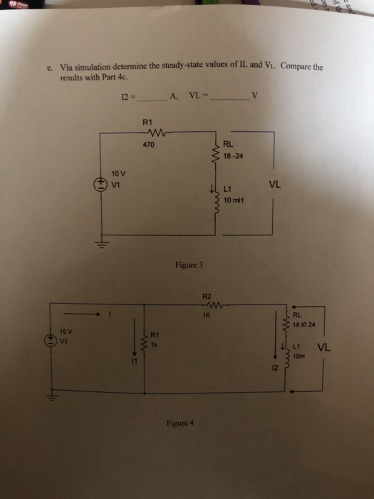Solved Capacitive and Inductive Circuits Name Section Date | Chegg.com