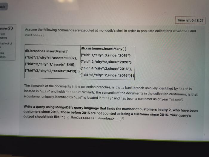 Solved ack estion 23 yet wered -ked out of ) Flag stion | Chegg.com