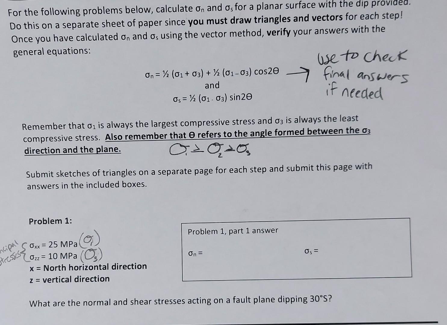 Solved example problem. please explain what you're doing in | Chegg.com