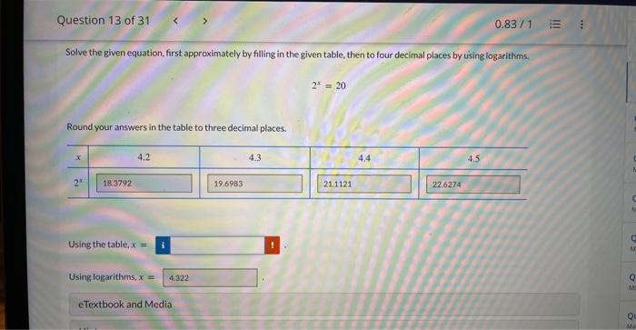 Solved Solve the given equation, first approximately by | Chegg.com