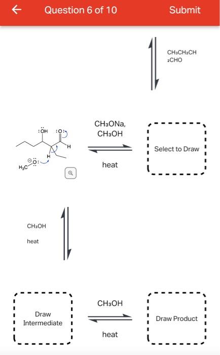 Solved Question 1 of 10 Submit Draw the enolate anion and | Chegg.com