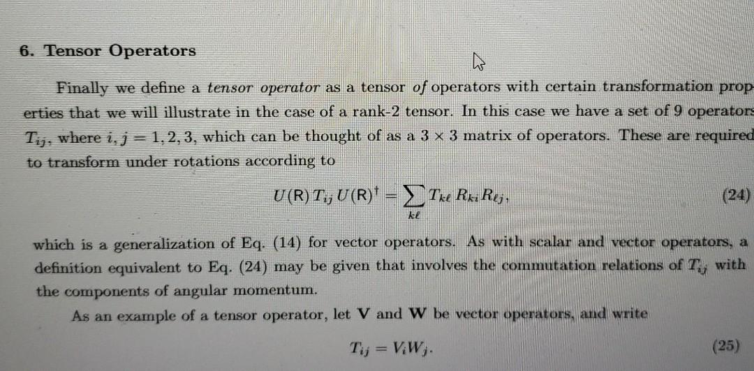 Prove the following rank 2 tensor of position and | Chegg.com