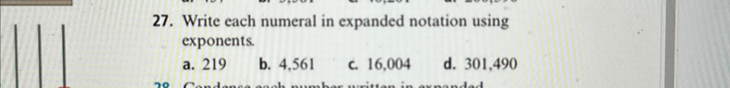 Solved Write each numeral in expanded notation using | Chegg.com