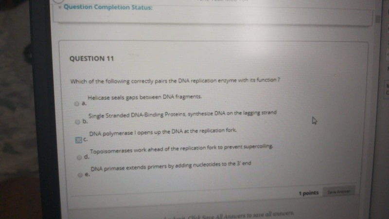 Solved Question Completion Status: QUESTION 11 Which of the | Chegg.com