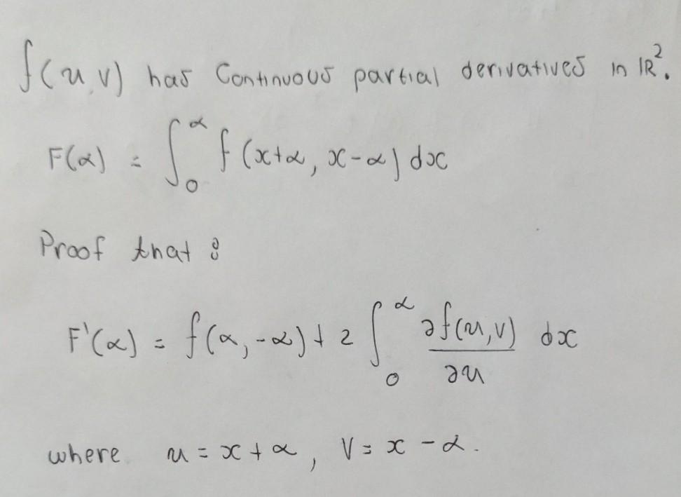 Solved Topic: Parametric Integrals prove the following | Chegg.com
