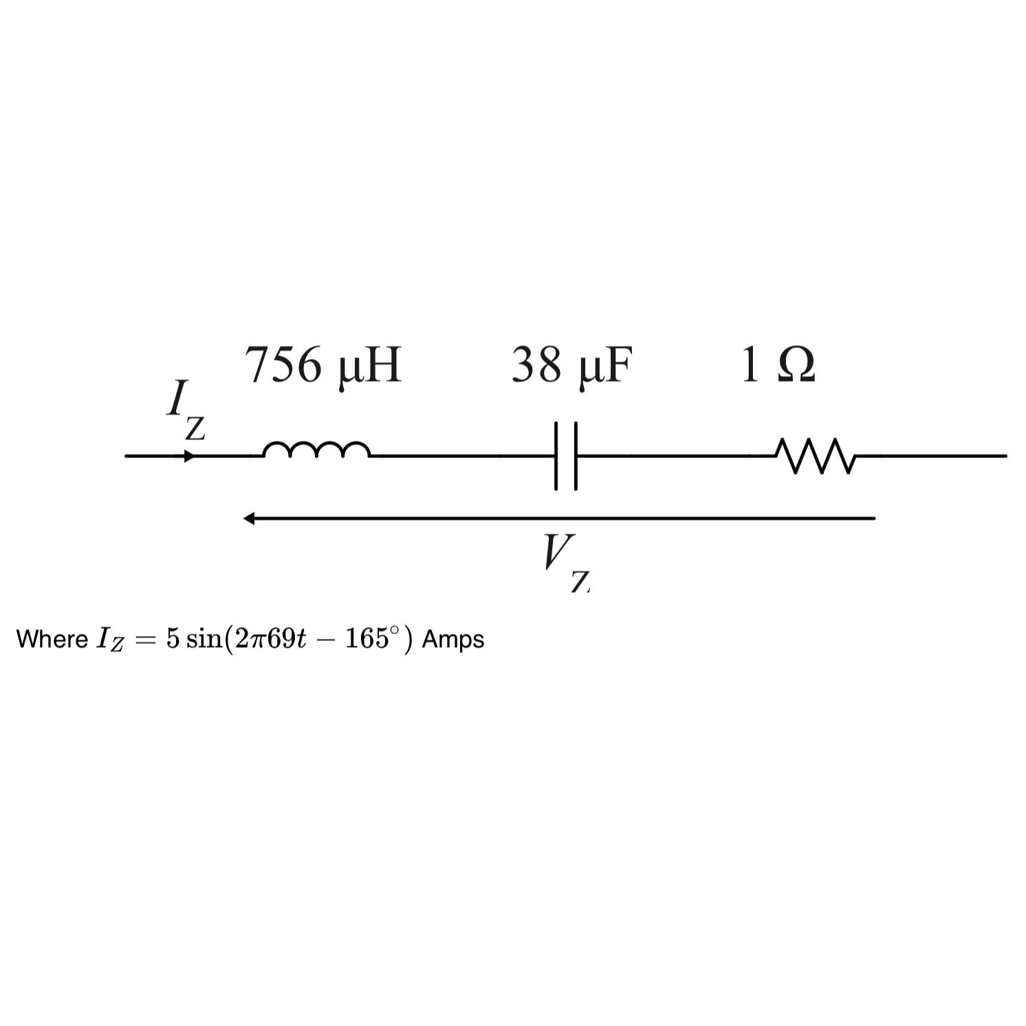 Solved What is the complex impedance of the inductor? Give | Chegg.com