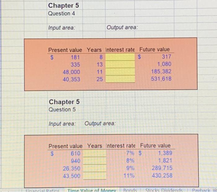 Solved \begin{tabular}{|lrrrr} \multicolumn{2}{l}{ Present | Chegg.com