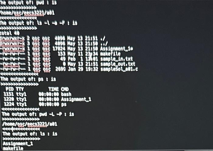 Solved In this assignment, you will have a parcnt process | Chegg.com