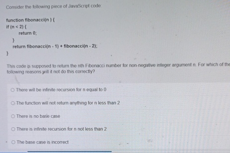Solved Consider the following piece of JavaScript code.This | Chegg.com