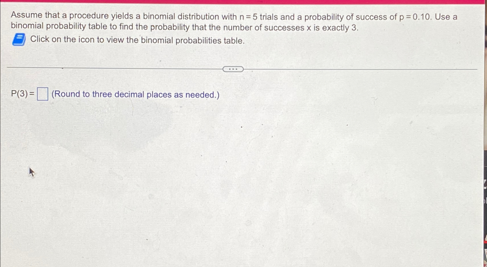 Assume that a procedure yields a binomial | Chegg.com