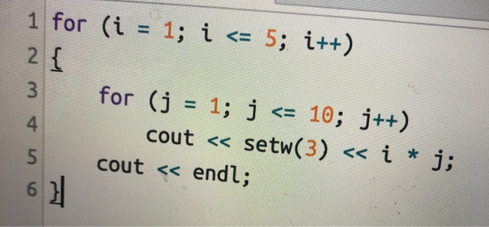 Solved 1 for (i 1; i