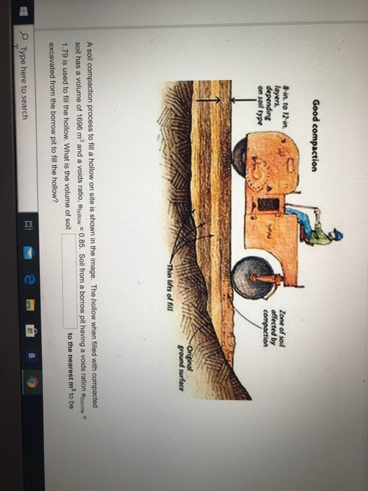 Solved Good compaction 8-in. to 12-in. layers. depending on | Chegg.com