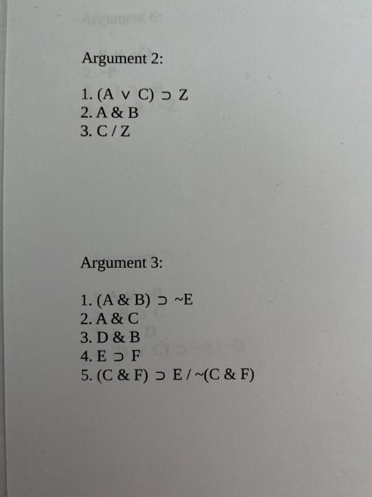 Solved Logic-Complete a derivation that proves each of the | Chegg.com