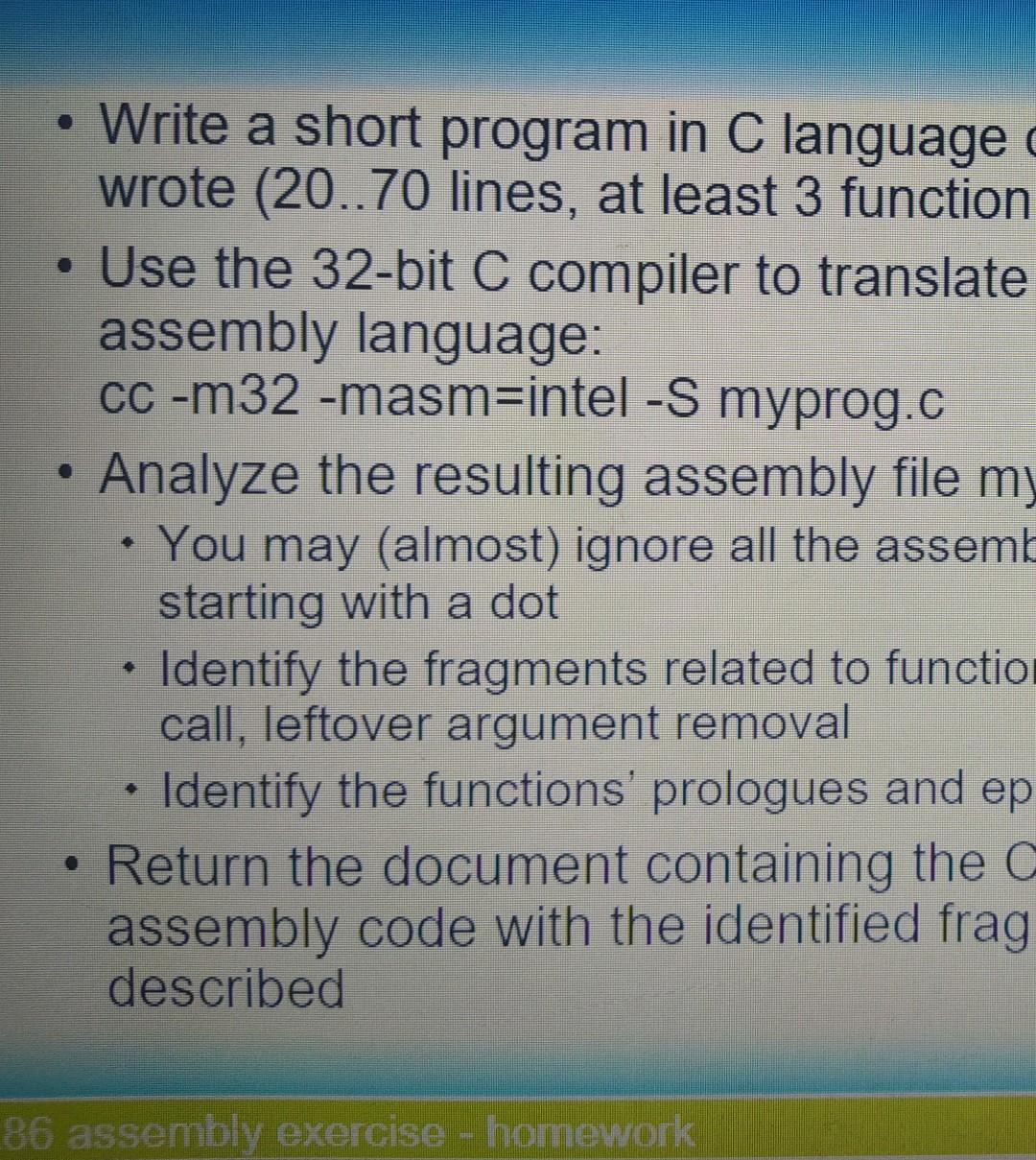 Write a short program in C language wrote (20..70 | Chegg.com