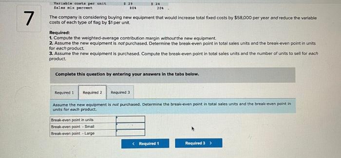 Solved \r\n\r\nThe company is considering buying new | Chegg.com