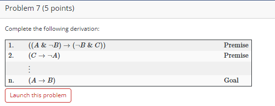 Solved Problem 7 (5 ﻿points)Complete the following | Chegg.com