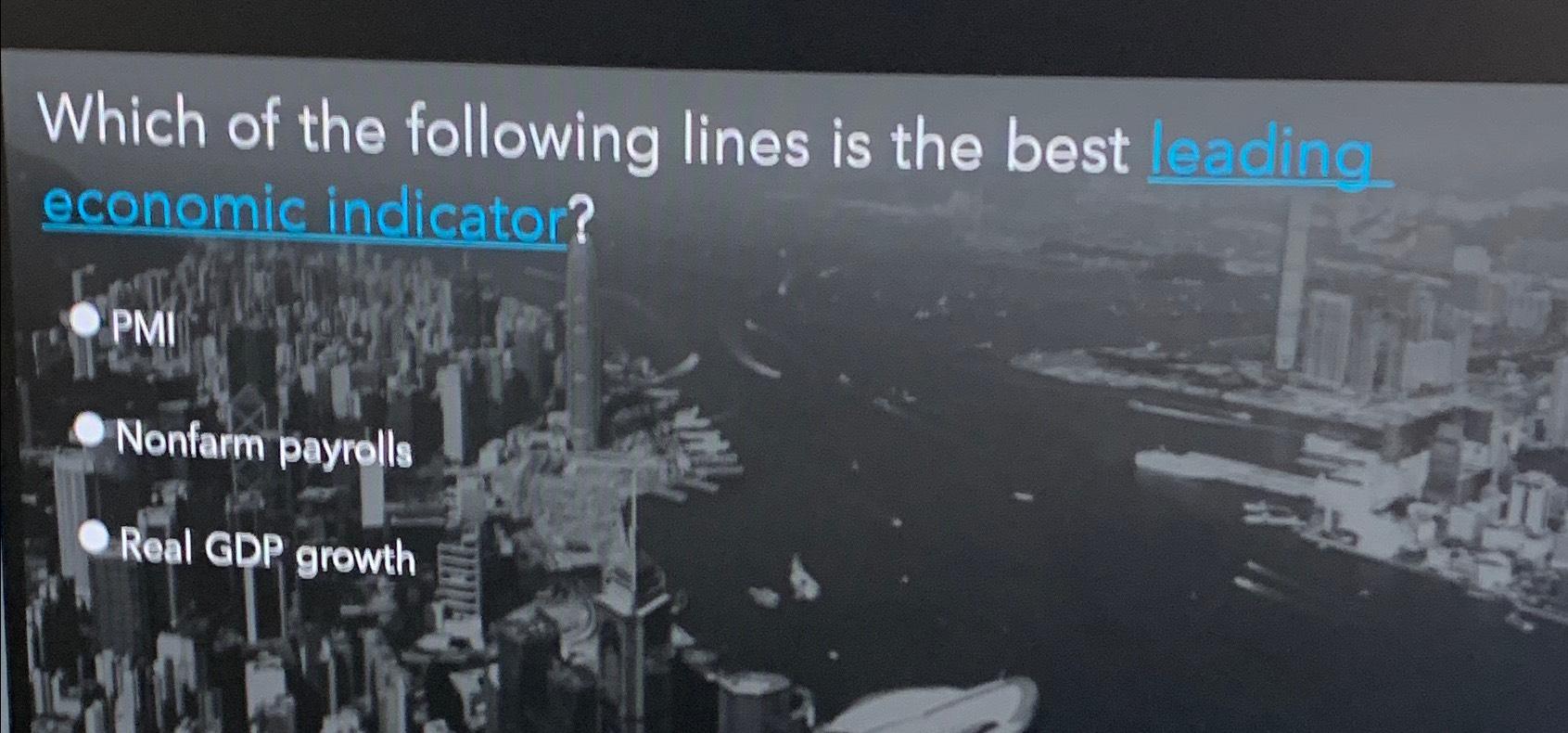 Solved Which of the following lines is the best economic | Chegg.com