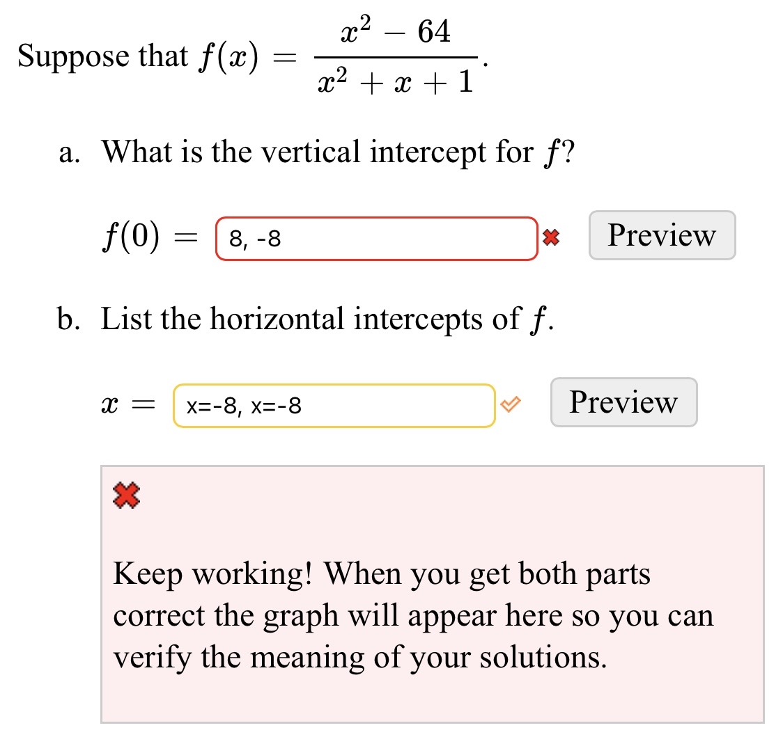 Solved Suppose that f(x)=x2-64x2+x+1.a. ﻿What is the | Chegg.com