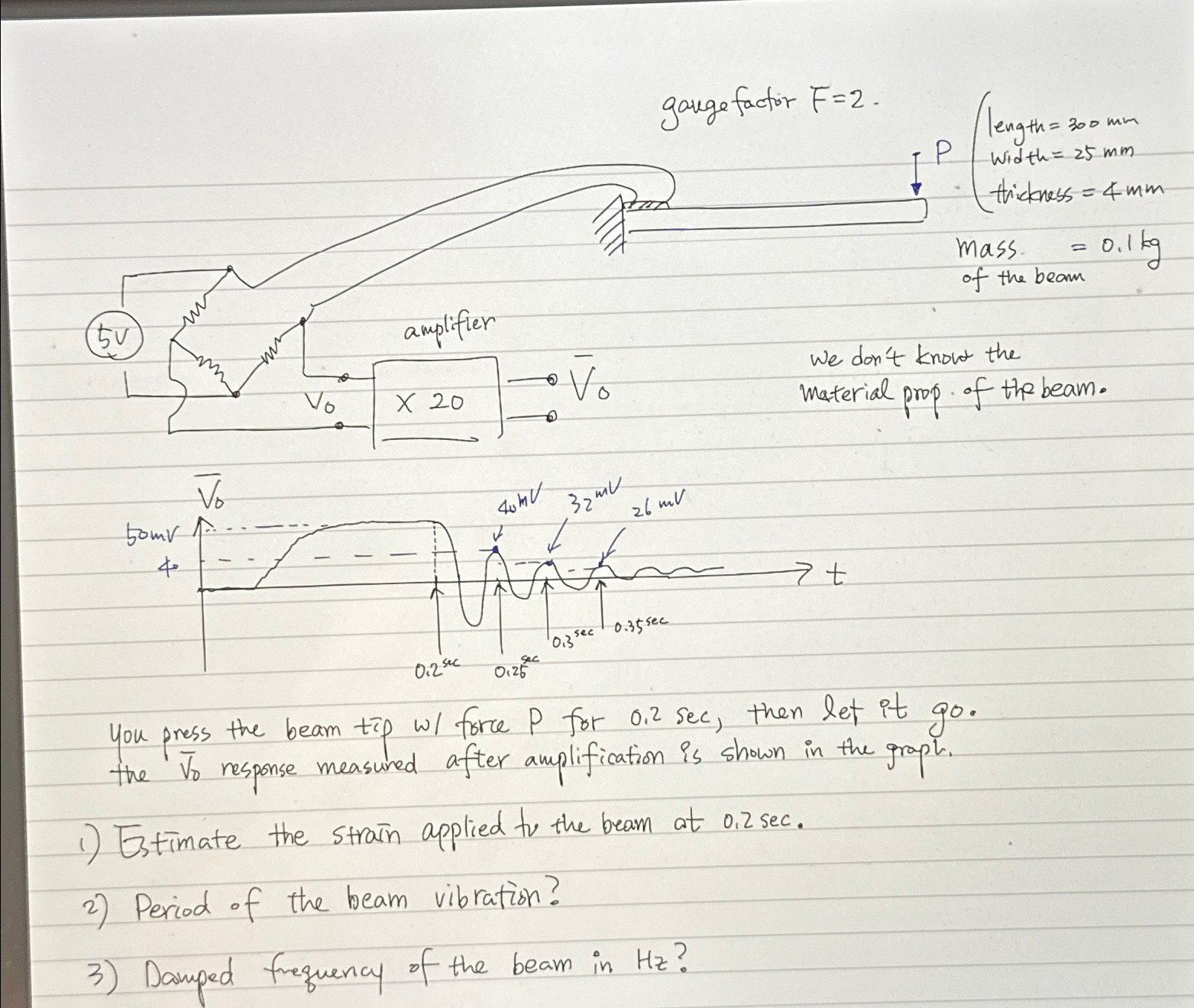 Solved Only answer part 3 ﻿and nothing else. You press the | Chegg.com