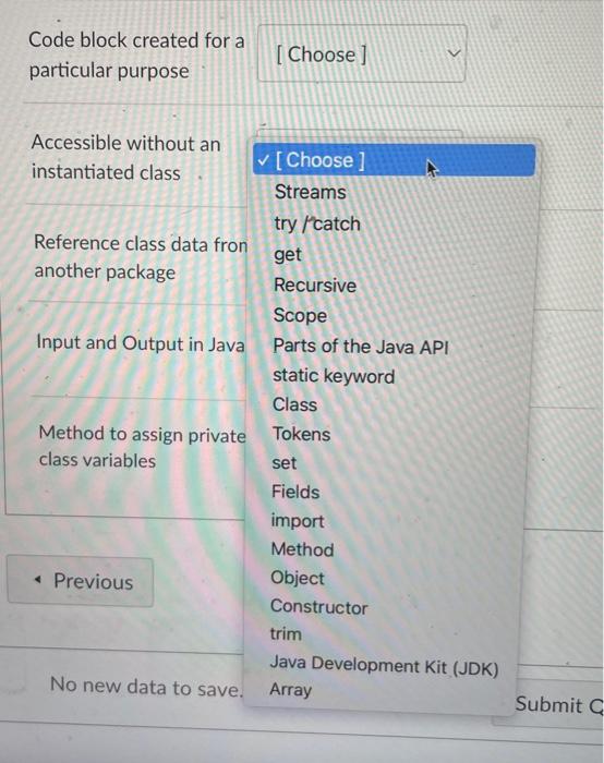Solved A group of variable elements Object initialization | Chegg.com