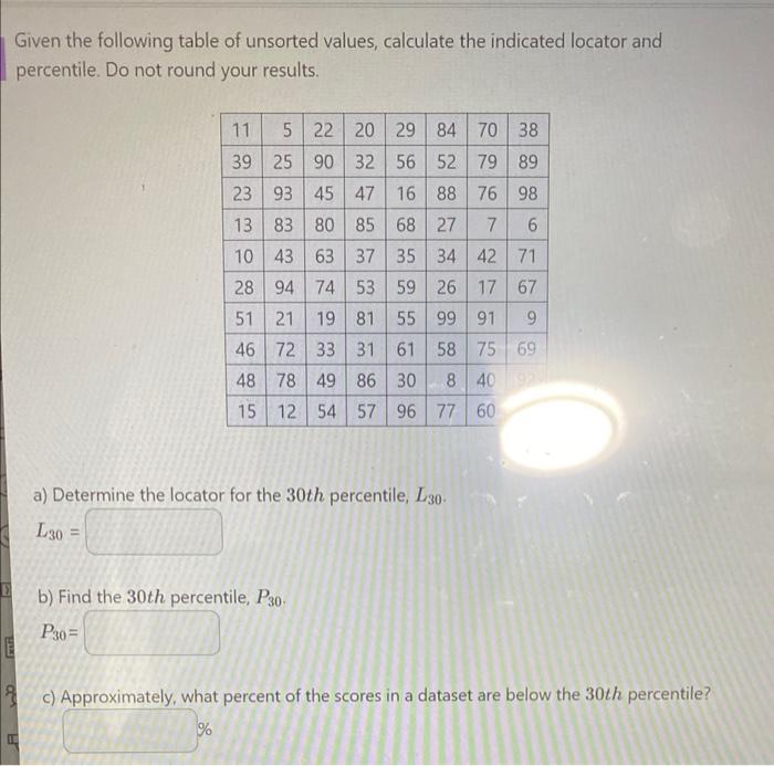 Solved please fill in the answers because this is too | Chegg.com