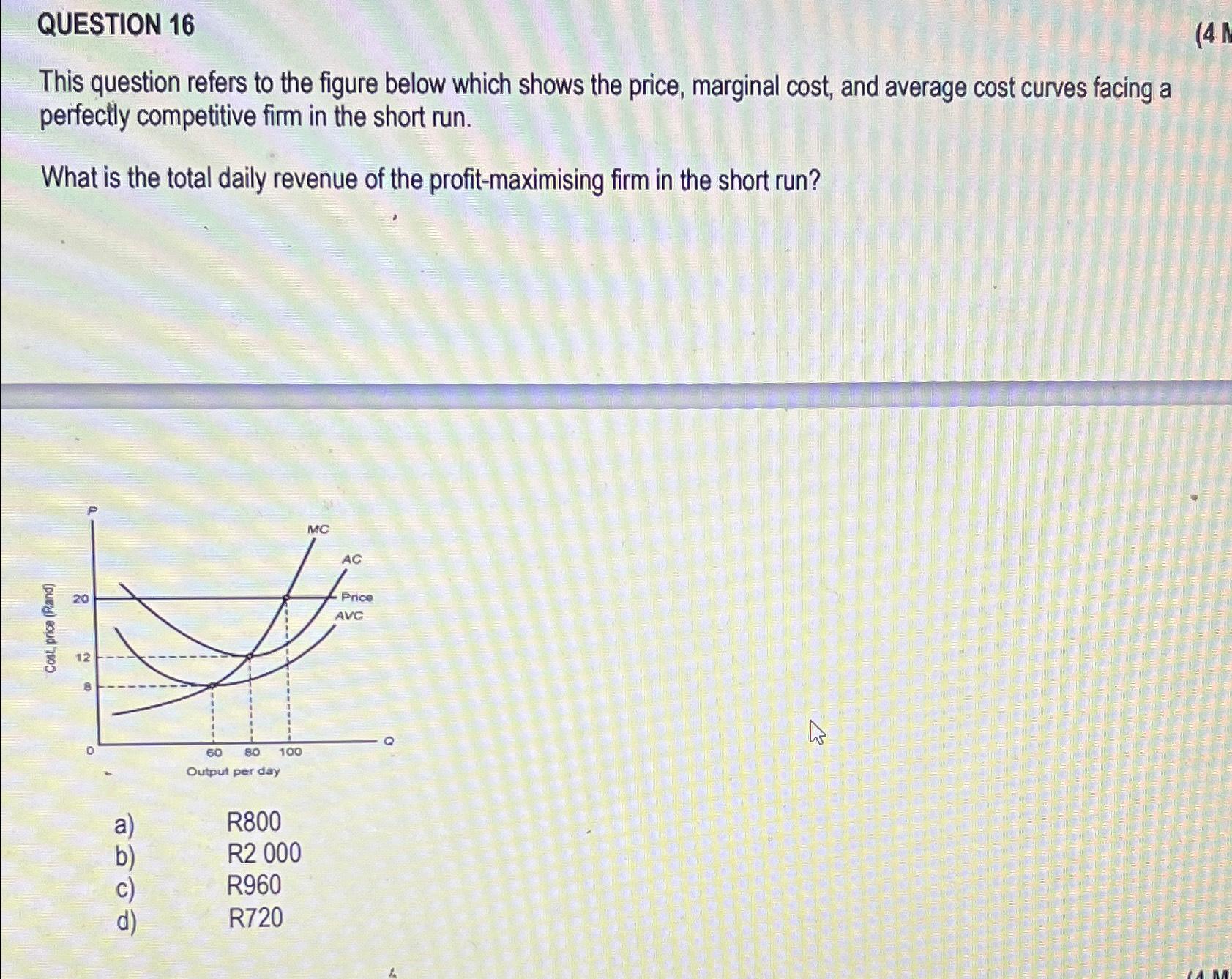 Solved QUESTION 16This question refers to the figure below | Chegg.com