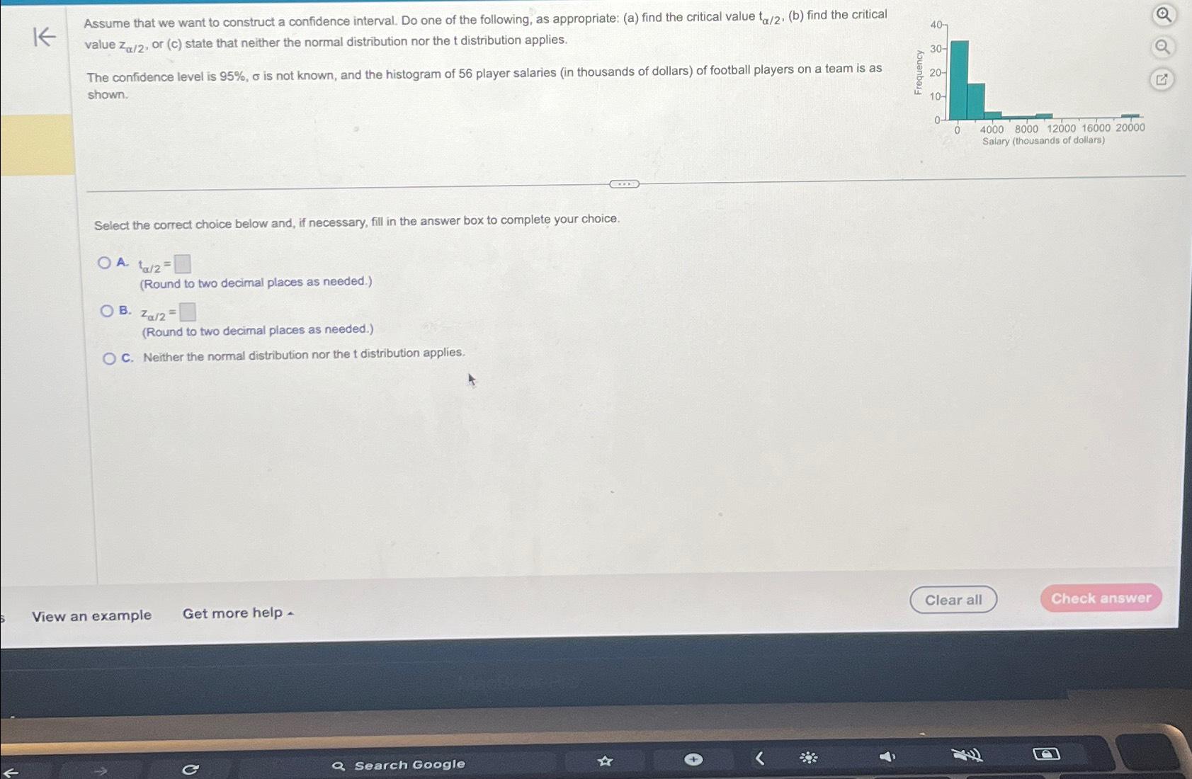 Solved Assume that we want to construct a confidence | Chegg.com