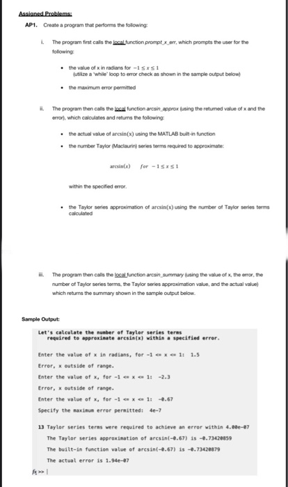 Solved Use matlab. Need done correctly, quickly and | Chegg.com