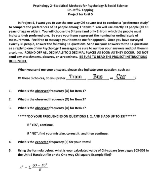 Psychology 2--Statistical Methods for Psychology \& | Chegg.com