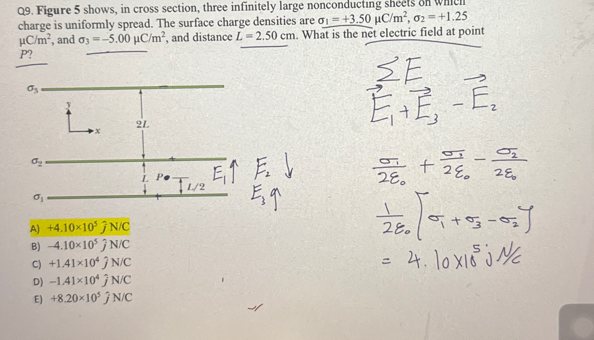 Solved Q9. ﻿Figure 5 ﻿shows, in cross section, three | Chegg.com