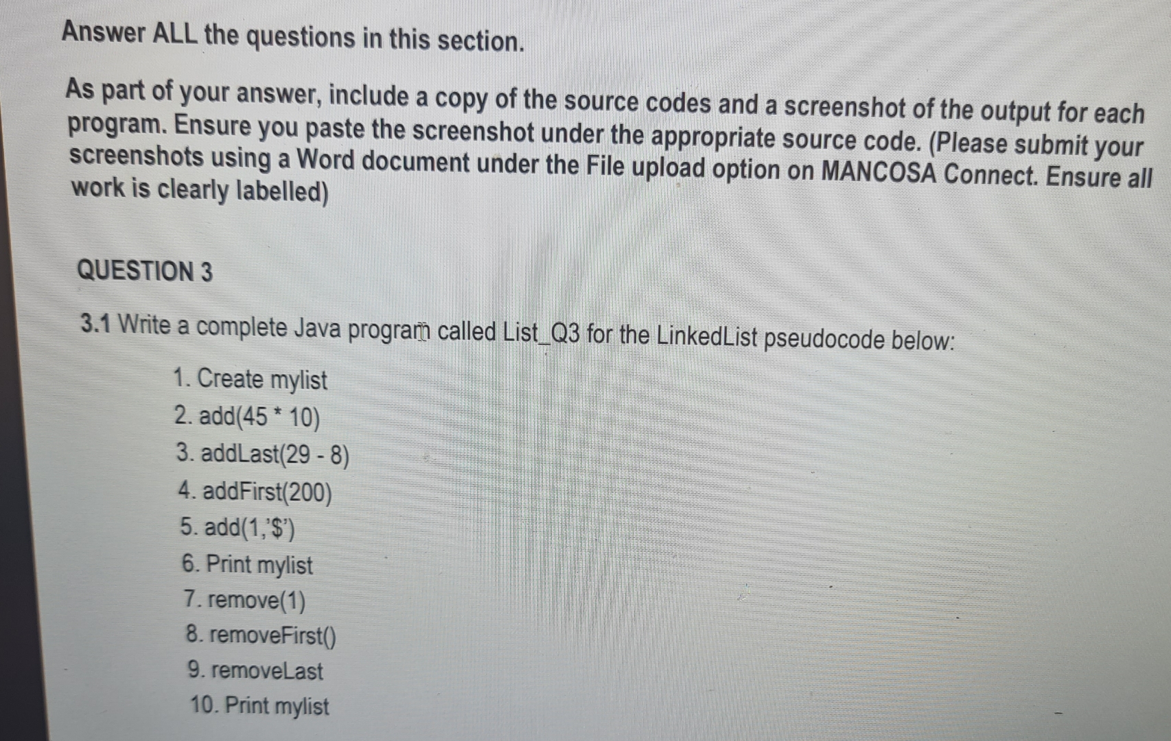 Solved Answer ALL the questions in this section.As part of | Chegg.com