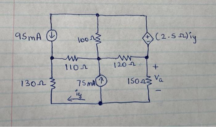 Solved Use mesh analysis to write a complete set of | Chegg.com