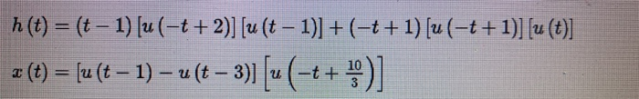 Solved Consider an LTI system whose impulse response is | Chegg.com