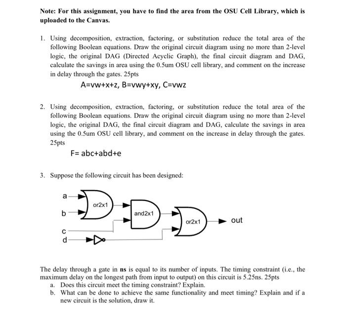 Solved Note: For this assignment, you have to find the area | Chegg.com