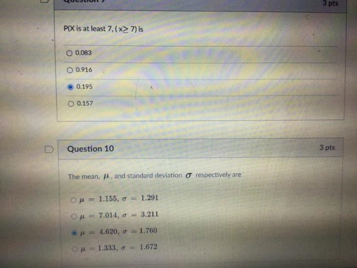 Solved Question 8 3 pts Use the following information to | Chegg.com