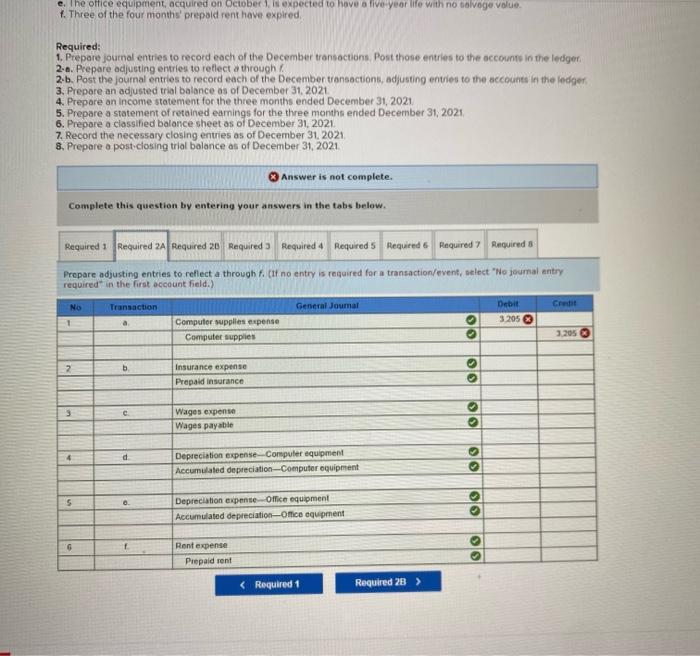 Solved After the success of the company's first two months, | Chegg.com