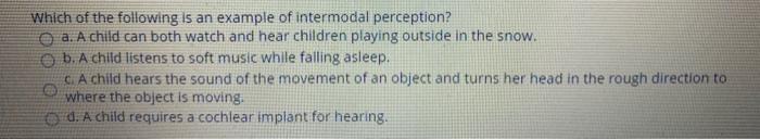 Solved Which of the following is an example of intermodal | Chegg.com