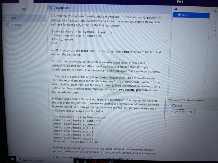 Solved PA1 paly PAT README In this programming assignment, | Chegg.com
