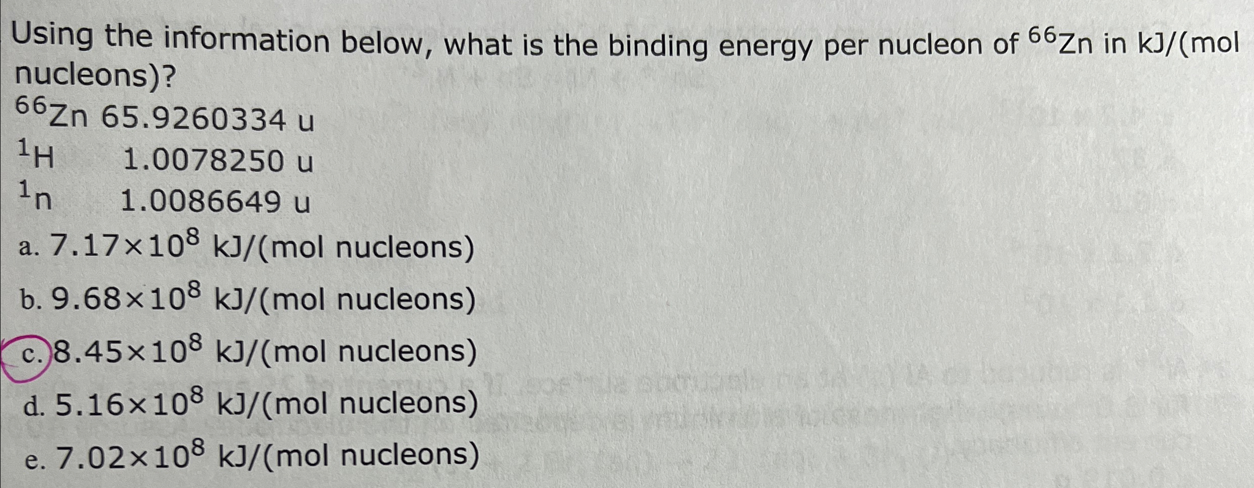 Solved Using the information below, what is the binding | Chegg.com