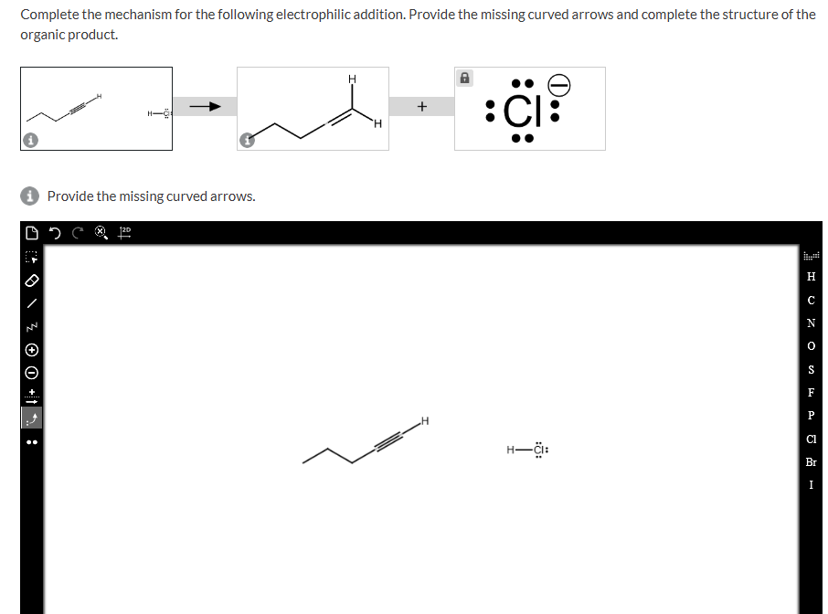 Solved Complete the mechanism for the following | Chegg.com