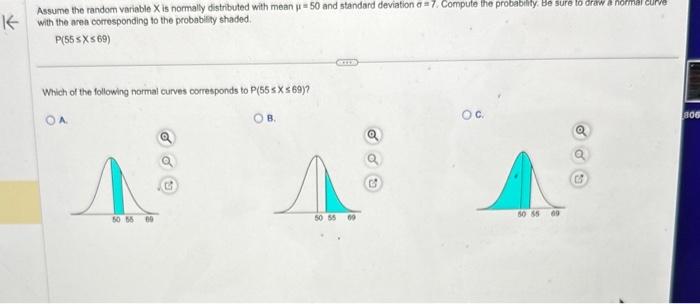 Solved Assume the random variable X is normally distributed | Chegg.com