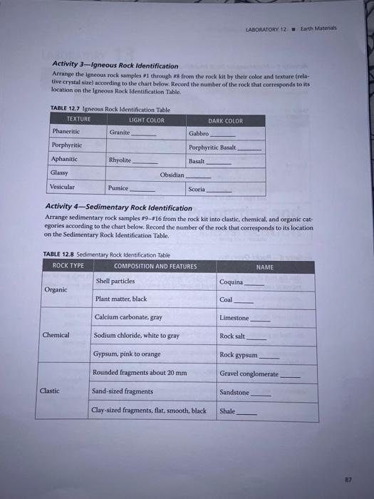 Solved I need help with #2. it involves 12.7 and 12.8 and | Chegg.com