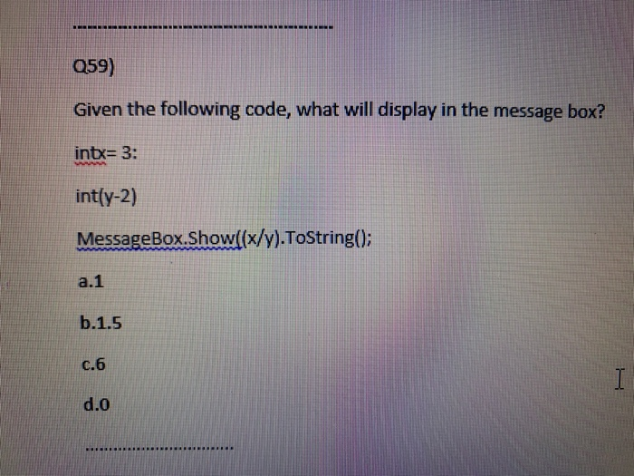Solved Q57) Specify the appropriate primitive numeric data | Chegg.com