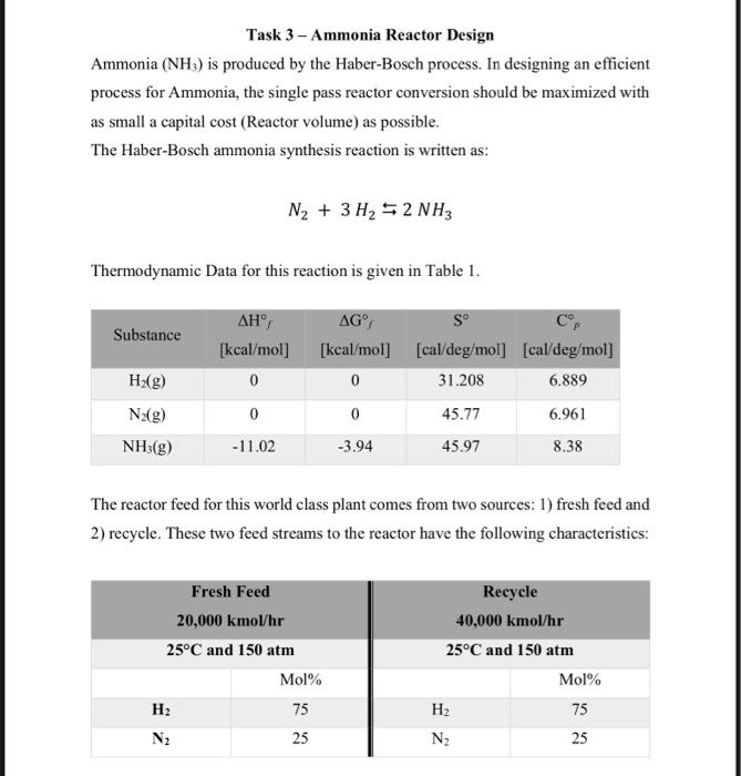 Solved Calculate: • the required reactor length and volume, | Chegg.com