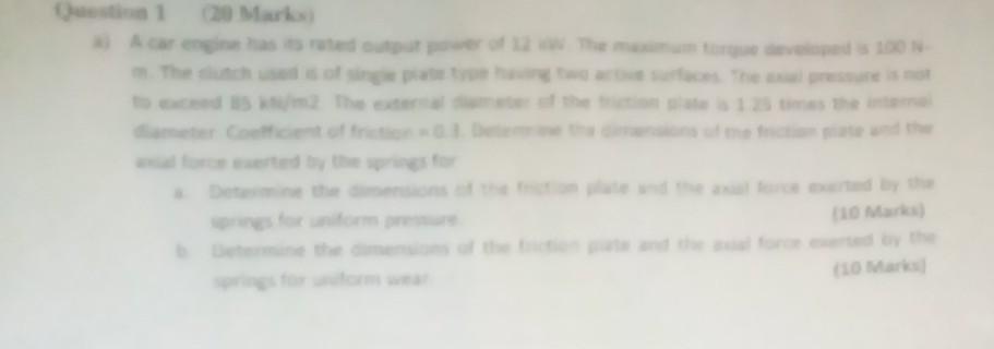 Questina 1 (20 Marks) (10 Marks) (10 Marks) | Chegg.com