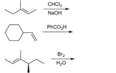 Solved CHCI NaOH PHCO3H Br2 H20 | Chegg.com